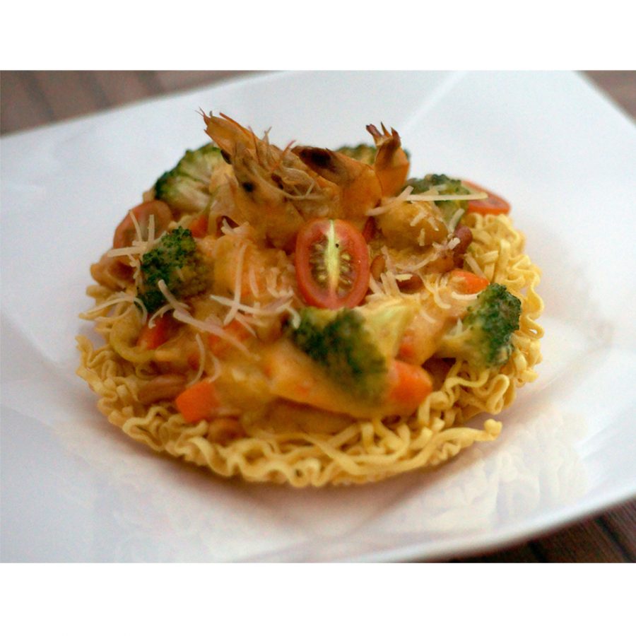 I Fu Mi Udang Telur Asin | Mi Burung Dara