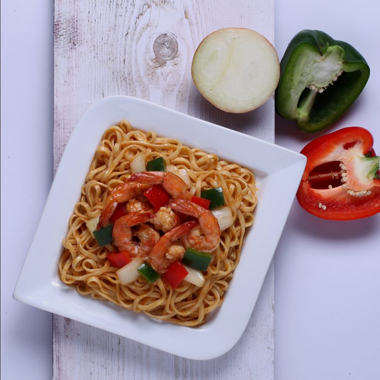 Mi Udang Warna Warni | Mi Burung Dara