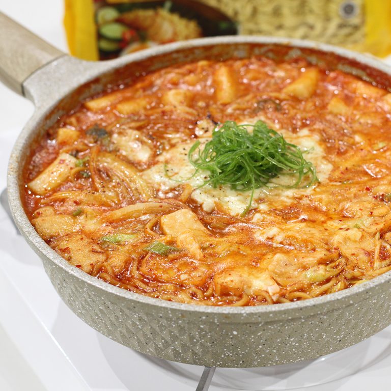 Rabokki Cheesy Spicy Hotplate | Mi Burung Dara