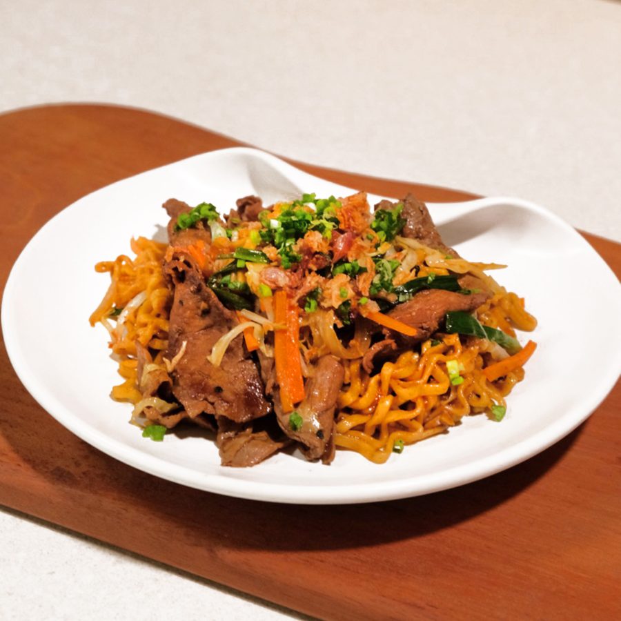 Mi Goreng Sapi Mala | Mi Burung Dara